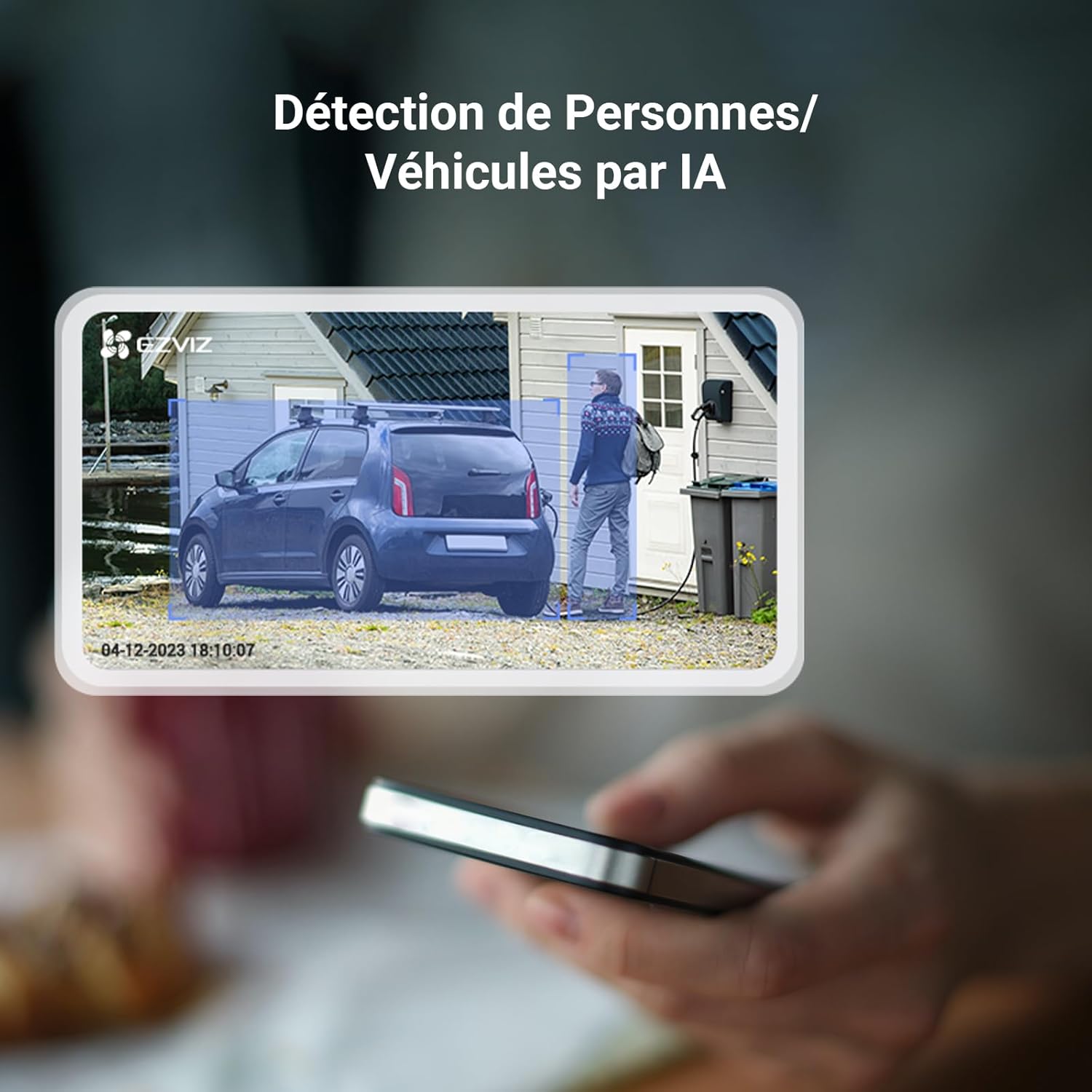 Test EZVIZ CB3 2K : Une caméra WiFi extérieure robuste pour